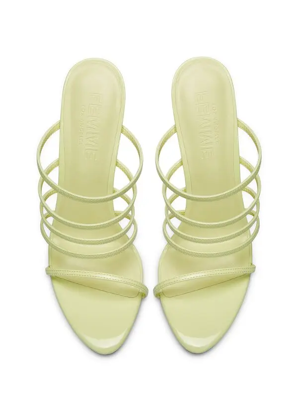 Femme La Kalós Patent Stiletto Mule