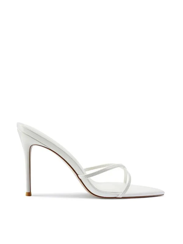 Femme La Donatella 100 Patent Stiletto Mules