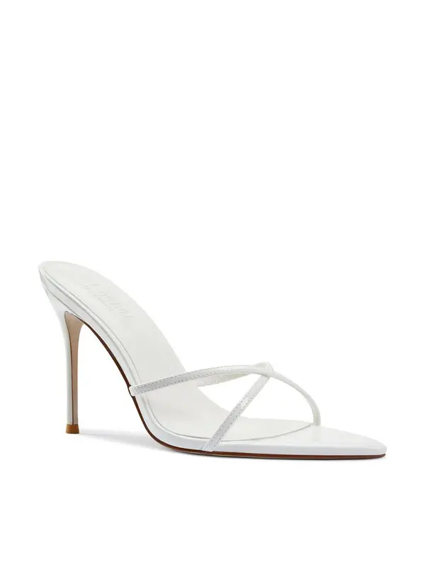 Femme La Donatella 100 Patent Stiletto Mules