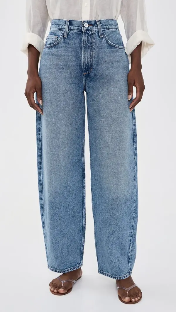 FAVORITE DAUGHTER The Mercer Easy Barely Barrel Jeans