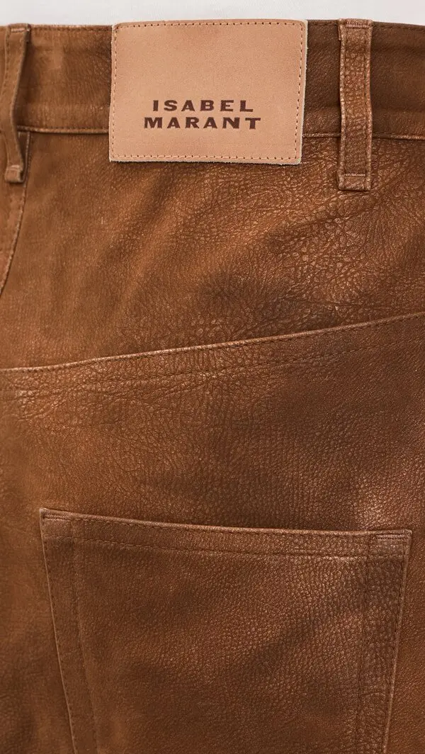 Isabel Marant Étoile Bisane Faux Suede Skirt