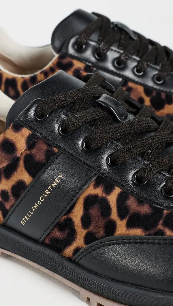 Stella McCartney Alter Mat & Leopard Printed Velvet Sneakers