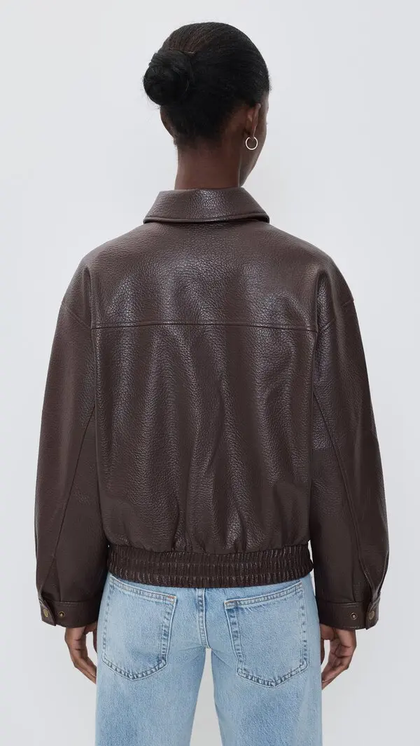 Paige Ashland Faux Leather Jacket