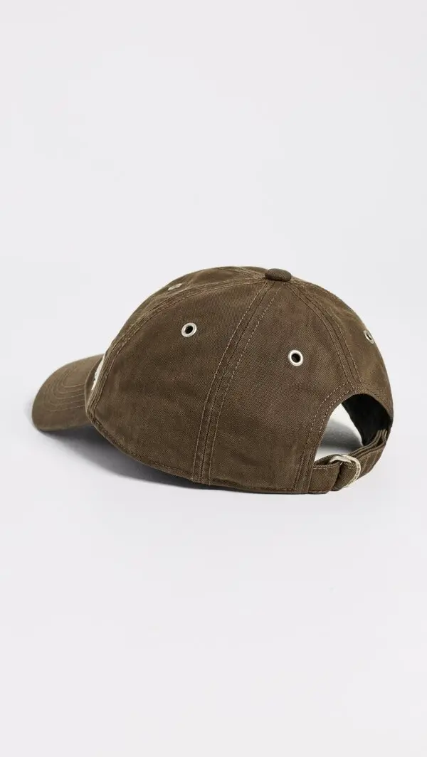 Acne Studios Cuddy Waxed Cotton Canvas Cap