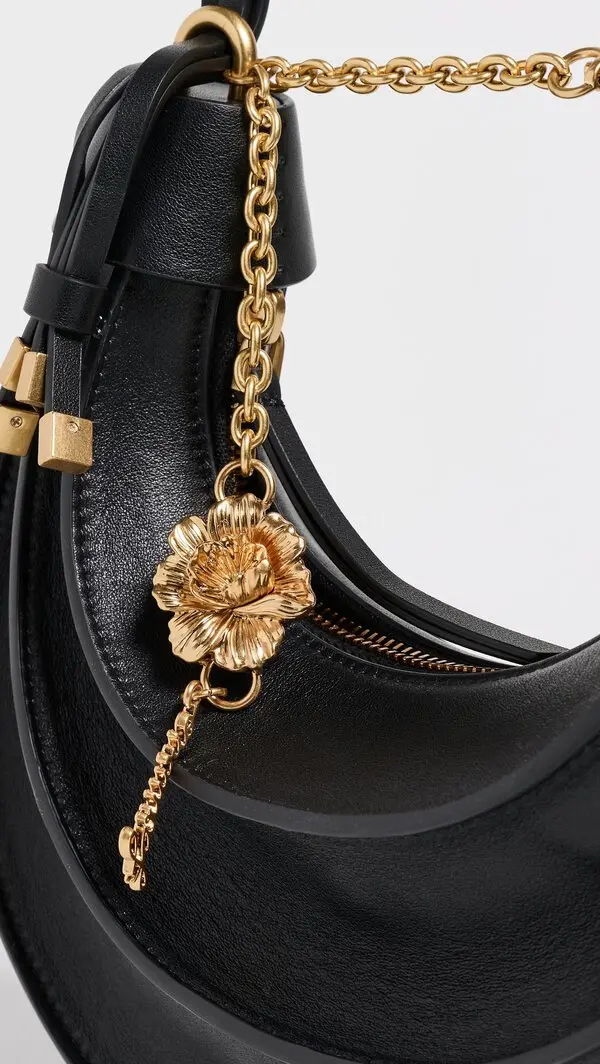 Farm Rio Leather Small Banana Bag