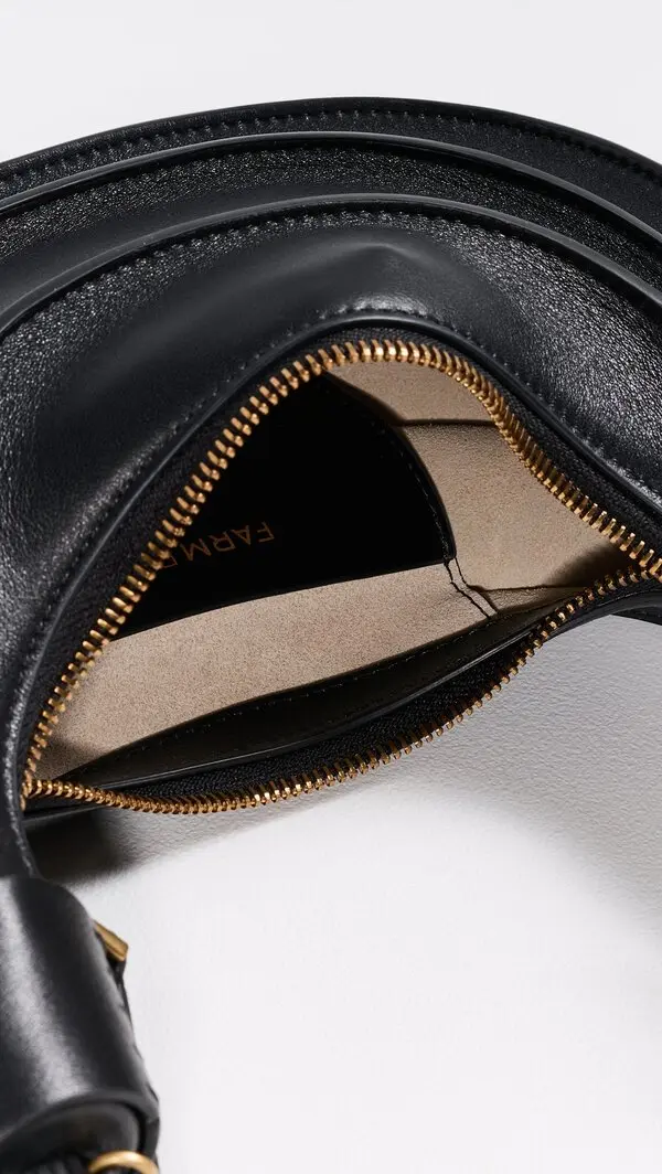 Farm Rio Leather Small Banana Bag