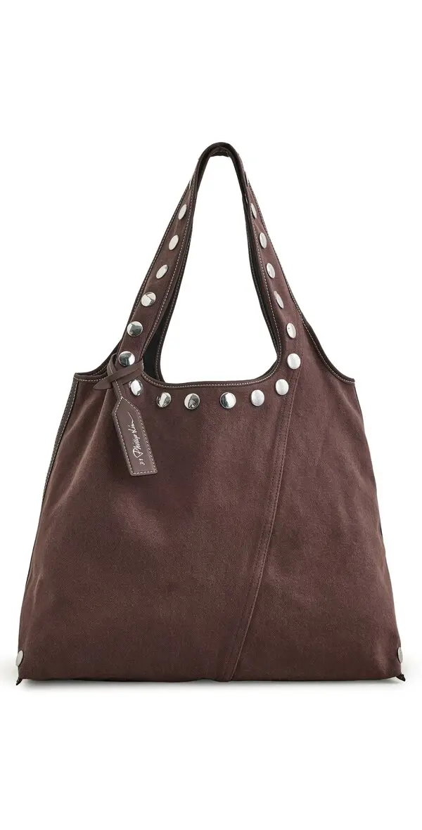 3.1 Phillip Lim Washed Denim Market Tote