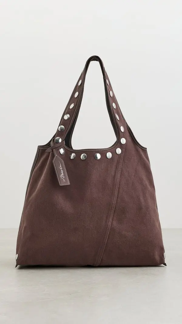 3.1 Phillip Lim Washed Denim Market Tote