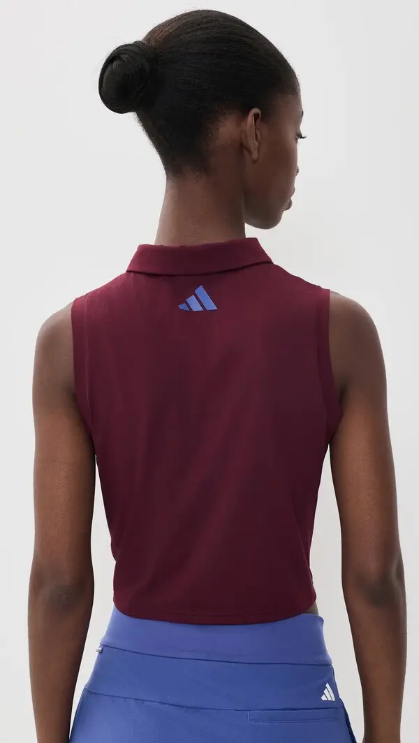 Adidas Beyond Crop Polo Tank