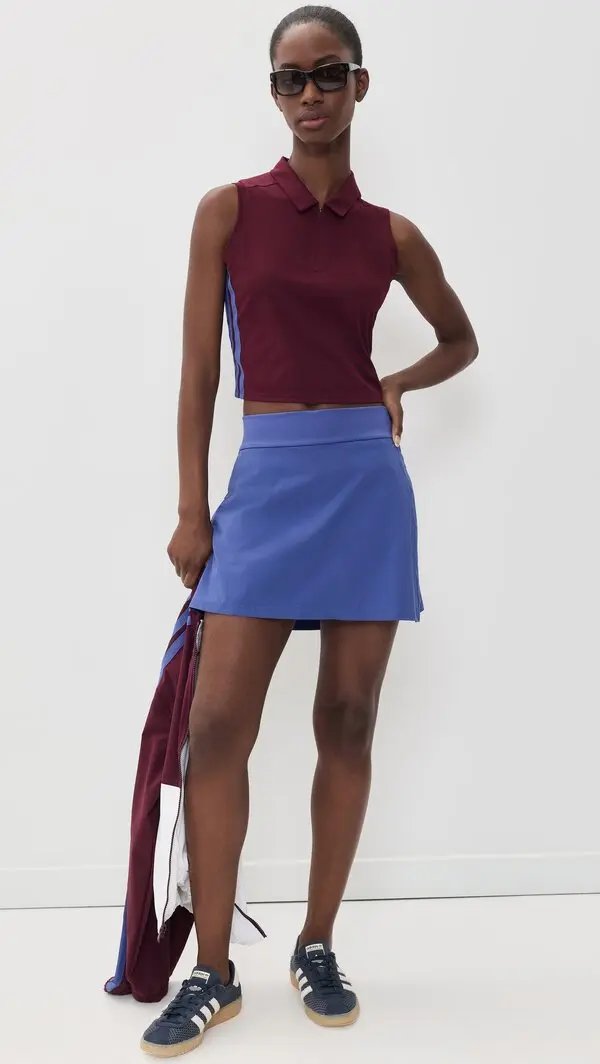 Adidas Beyond Crop Polo Tank