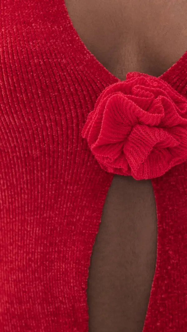 With Jéan Rose Knit Top