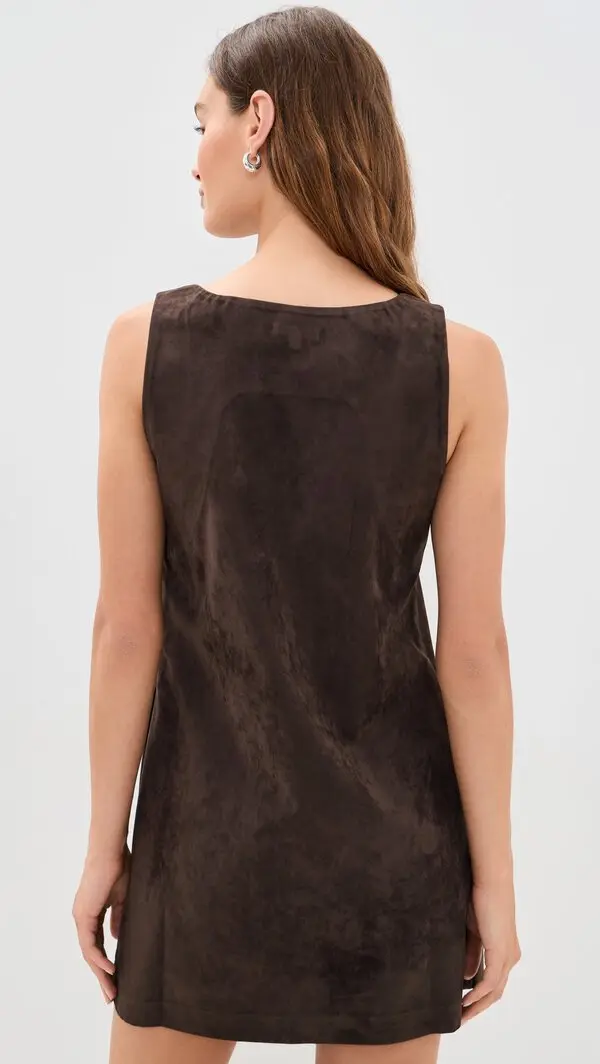 Joe's Jeans Scoop Faux Suede Mini Dress