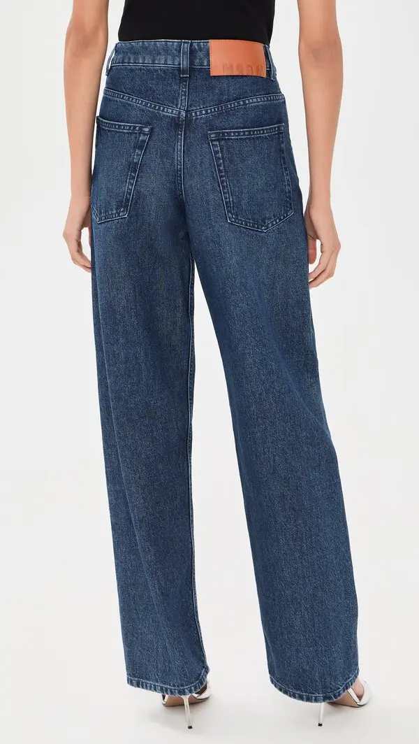 MSGM Relaxed Denim Jeans