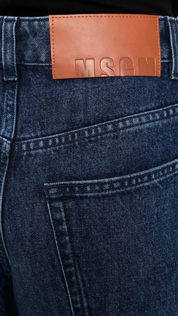MSGM Relaxed Denim Jeans