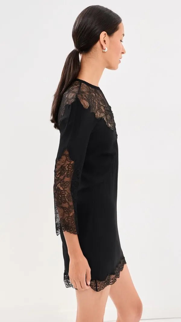 Attico Lace Mini Dress