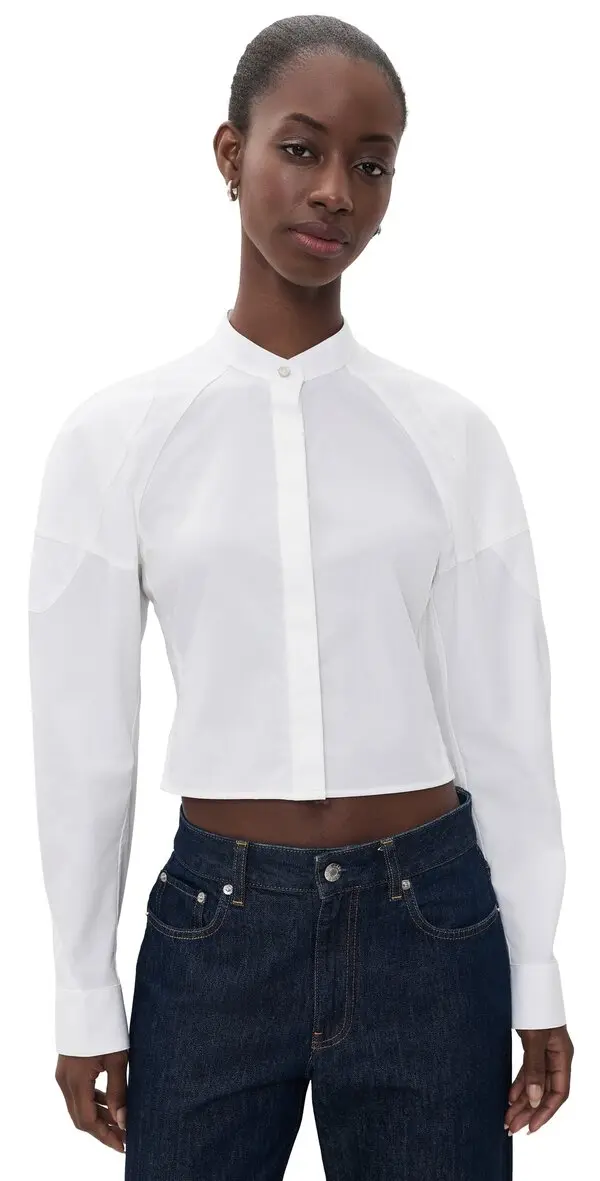 Helmut Lang Saddle Button Down Shirt