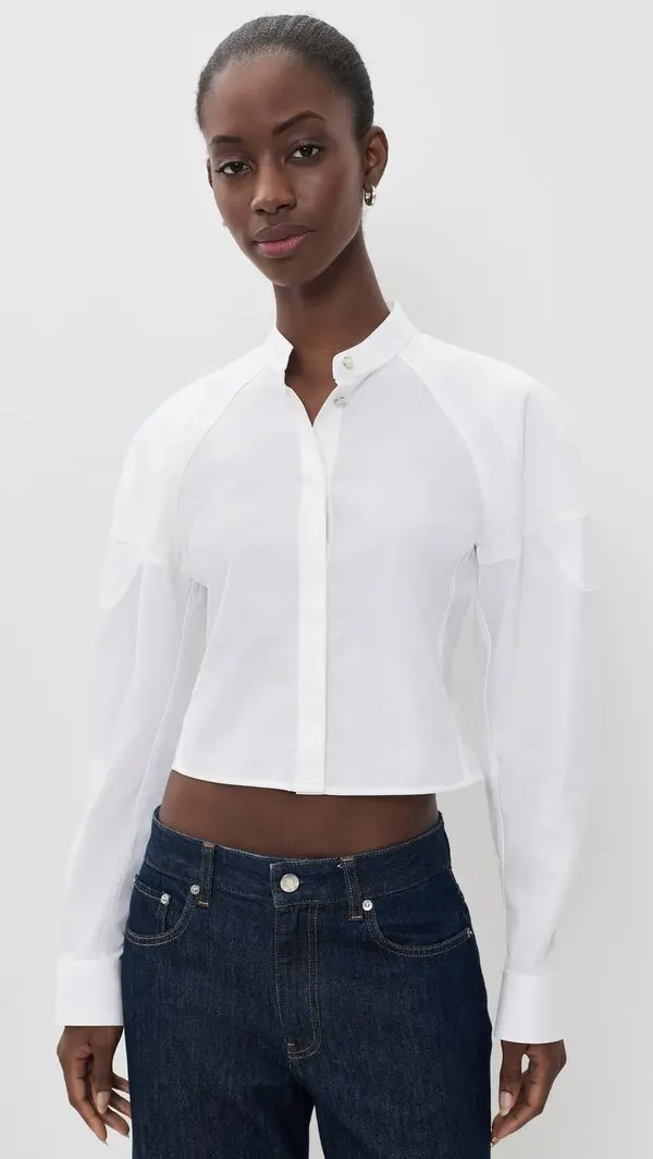 Helmut Lang Saddle Button Down Shirt