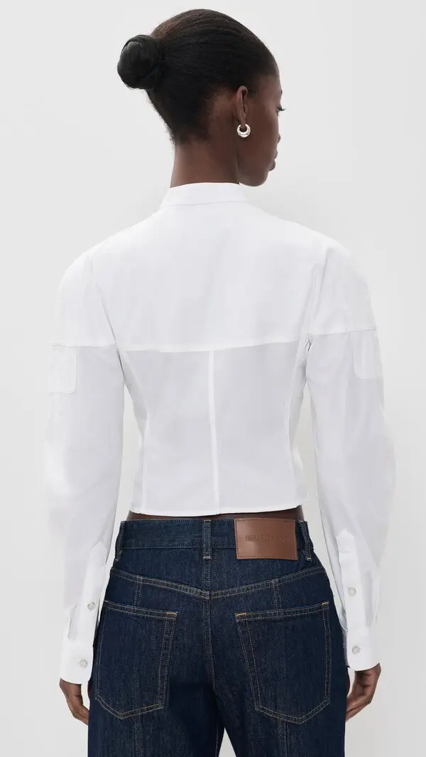 Helmut Lang Saddle Button Down Shirt