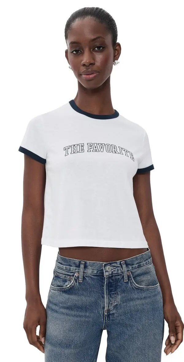 FAVORITE DAUGHTER The Cropped Favorite Tee