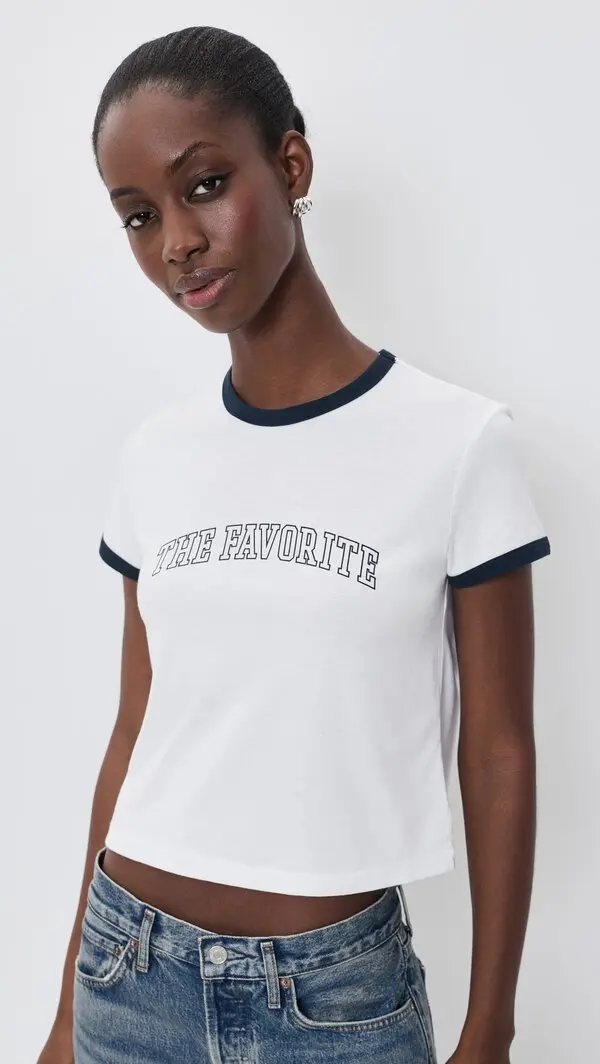 FAVORITE DAUGHTER The Cropped Favorite Tee
