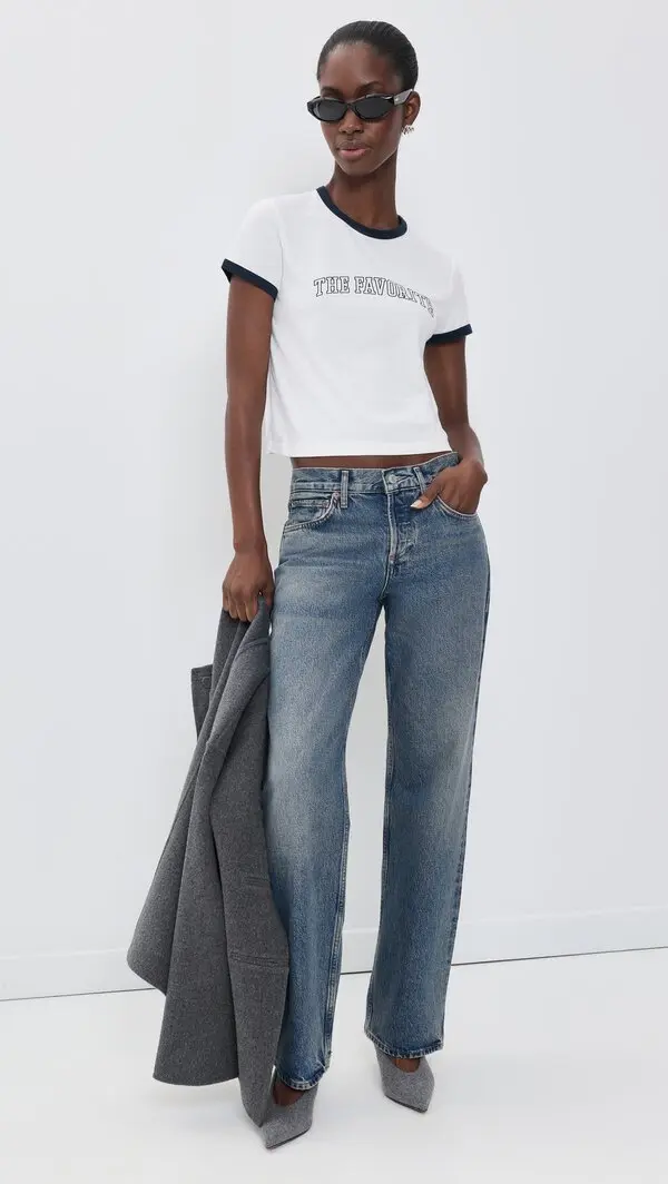 FAVORITE DAUGHTER The Cropped Favorite Tee