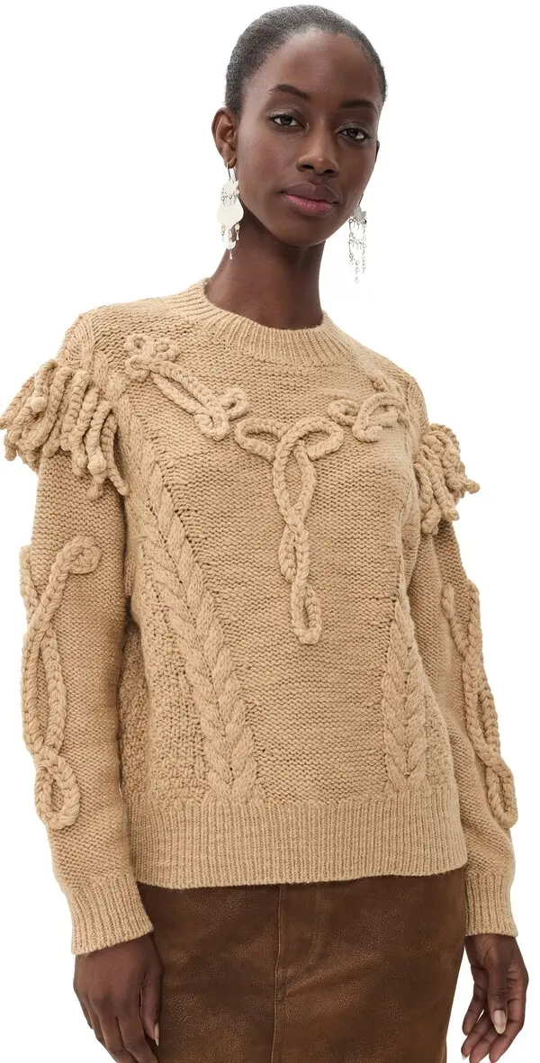 Isabel Marant Étoile Katria Sweater - Camel