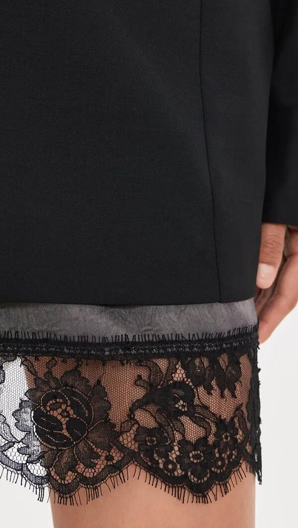 MSGM Combo Long Sleeve Dress