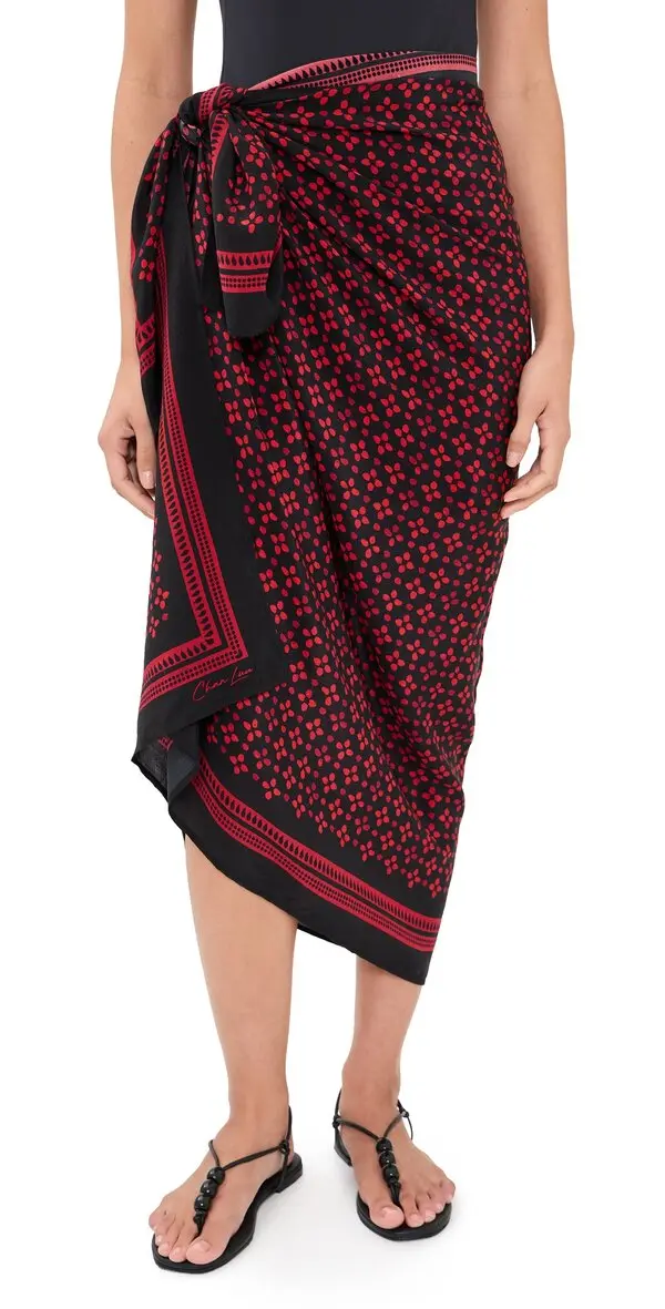 Chan Luu Silk Printed Sarong