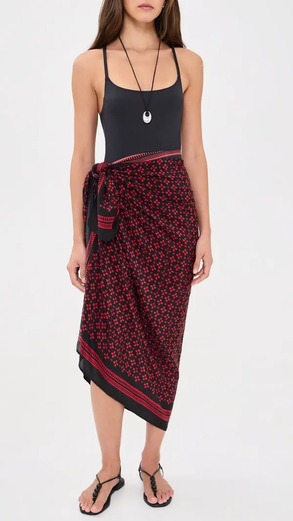 Chan Luu Silk Printed Sarong