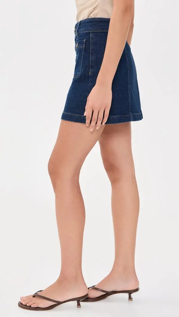Paige Janelle Denim Skirt