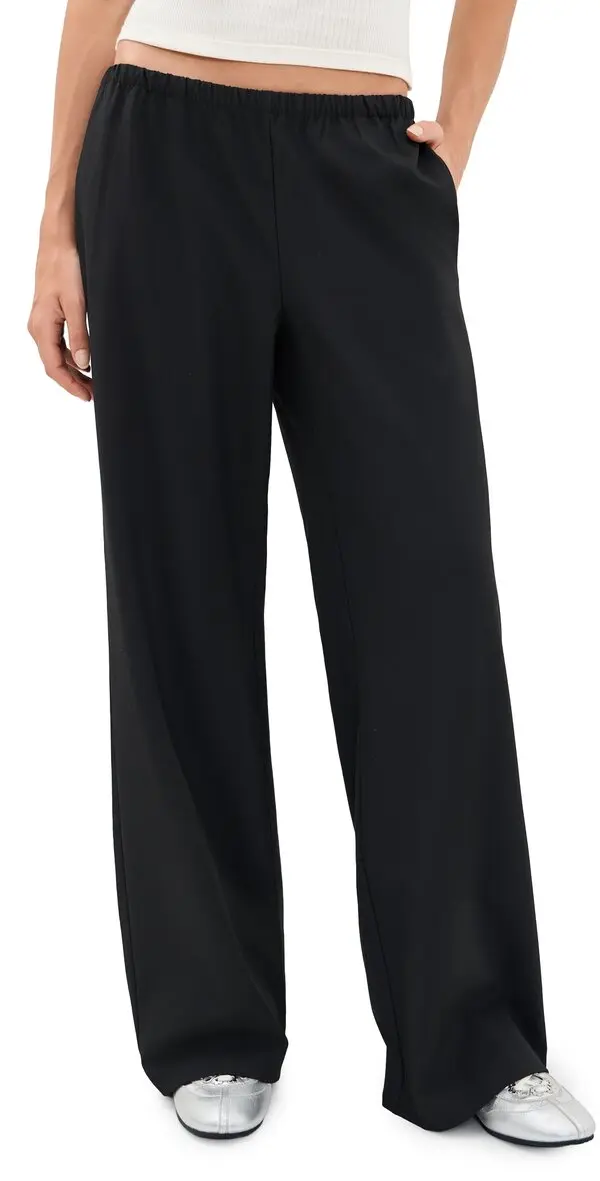 Good American The Pull On Trousers