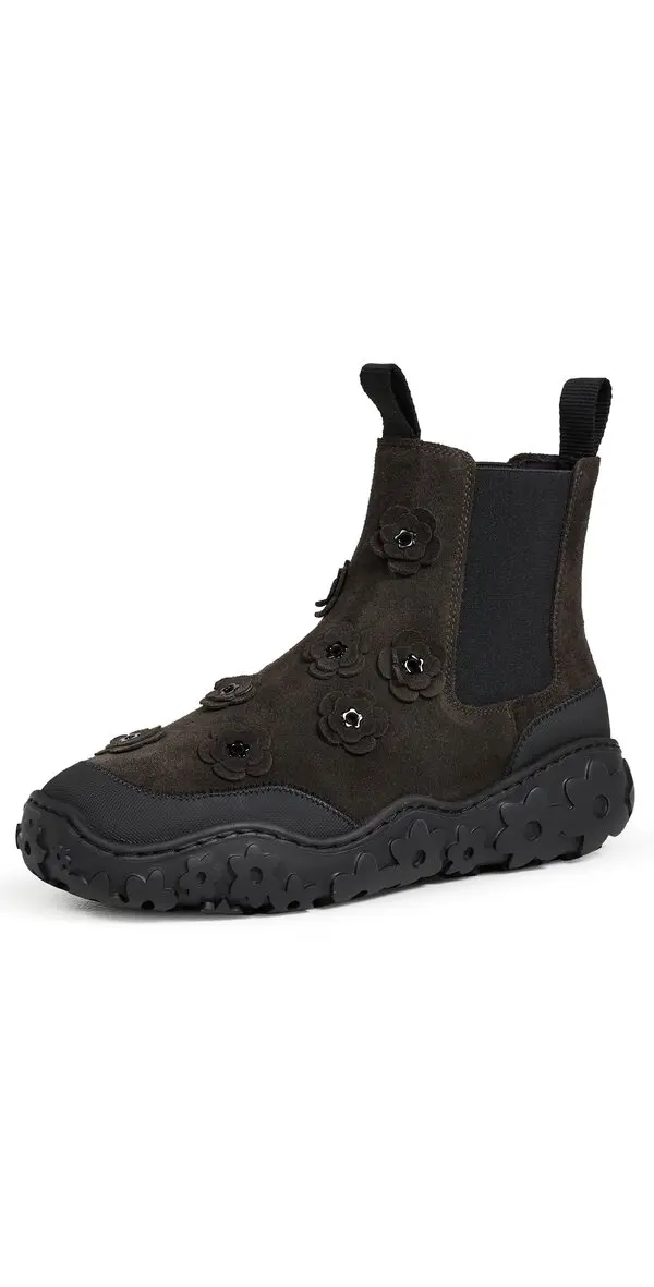 Cecilie Bahnsen Flora Suede Boots