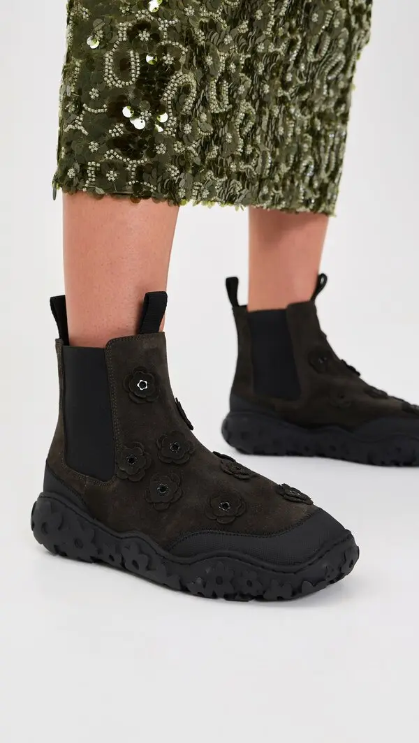 Cecilie Bahnsen Flora Suede Boots