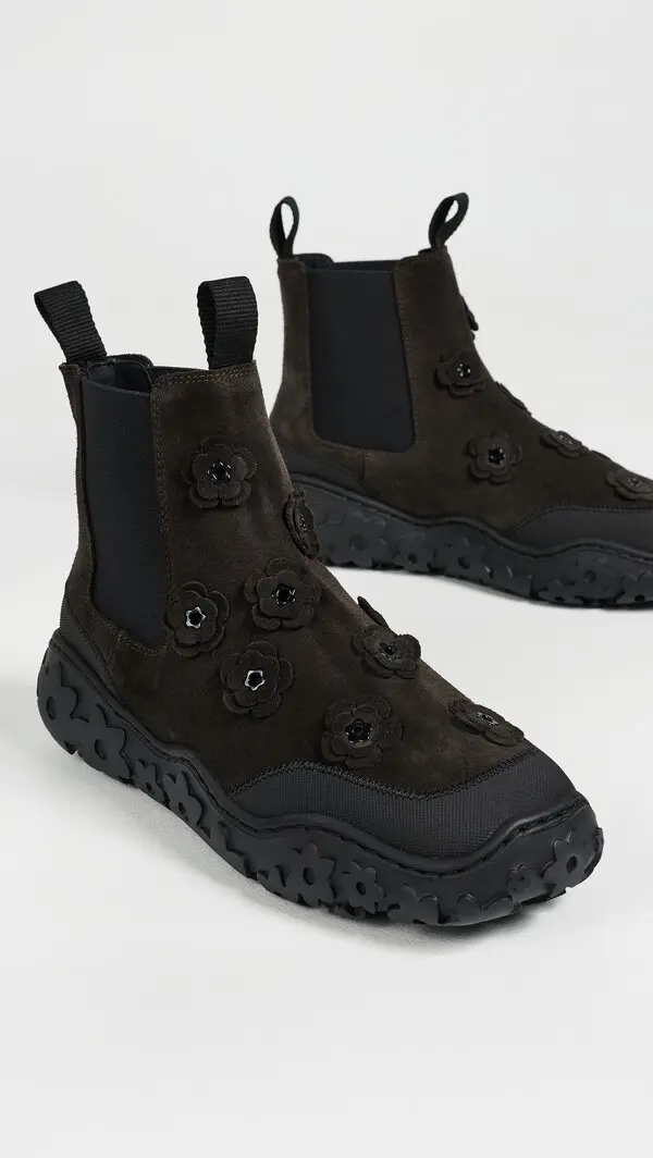 Cecilie Bahnsen Flora Suede Boots