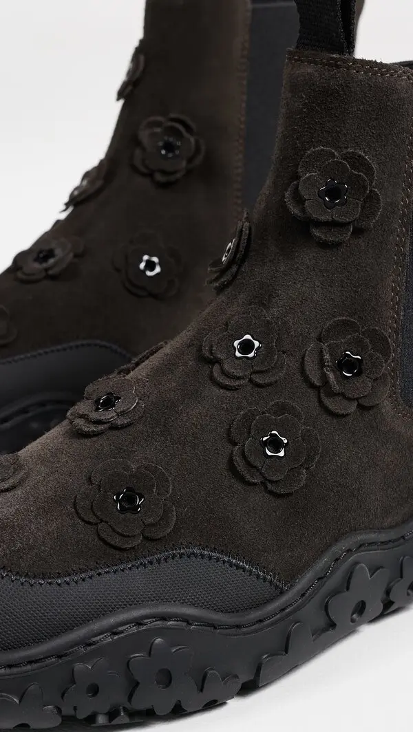 Cecilie Bahnsen Flora Suede Boots