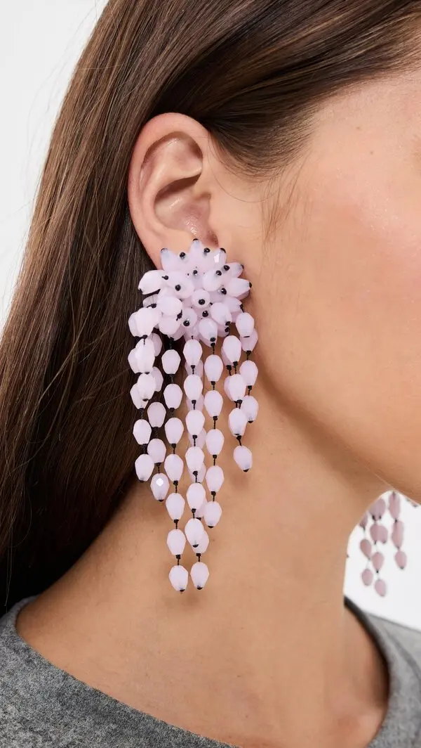 Isabel Marant Étoile Clip On Earrings - Dragee/silver