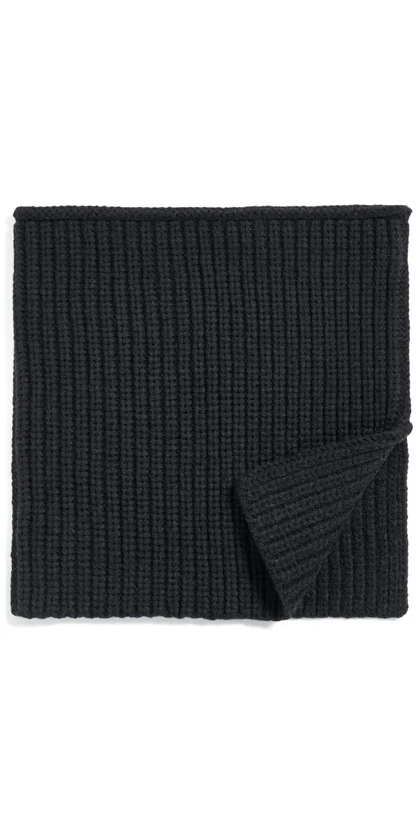 Hat Attack Cocoon Knit Cowl - Black
