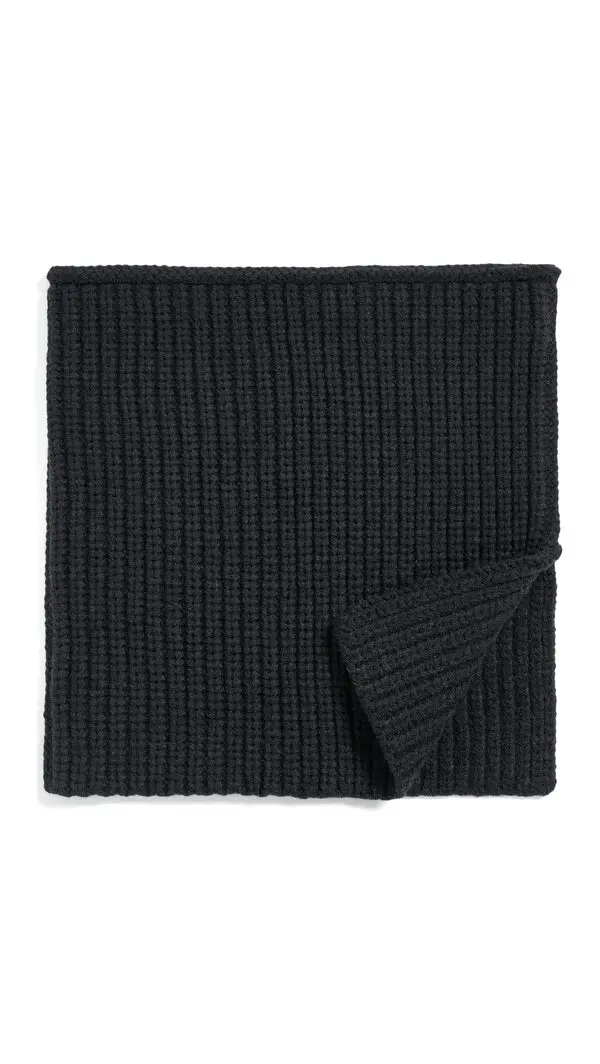 Hat Attack Cocoon Knit Cowl - Black