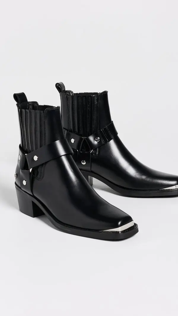 ANINE BING Mid Biker Boots