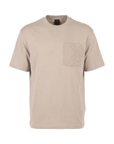 Armani Exchange T-shirt Size Cotton - Beige