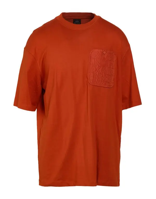 Armani Exchange T-shirt Rust Size Cotton
