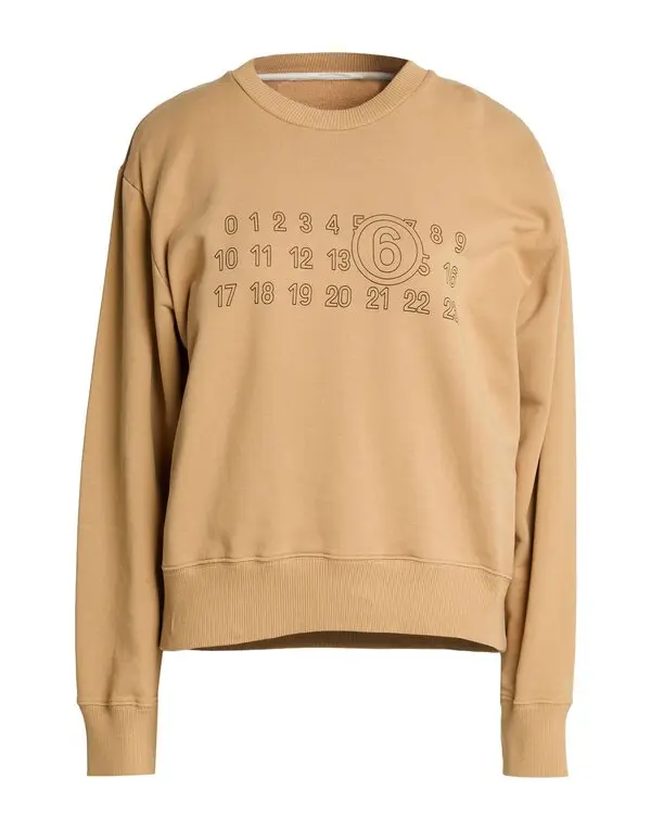 MAISON MARGIELA Sweatshirt Camel Size Cotton