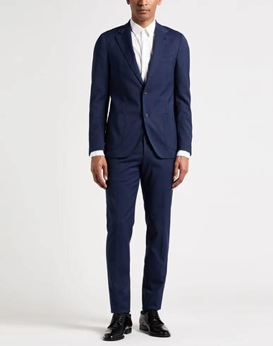 LARDINI Suit Size Polyester, Wool, Elastane