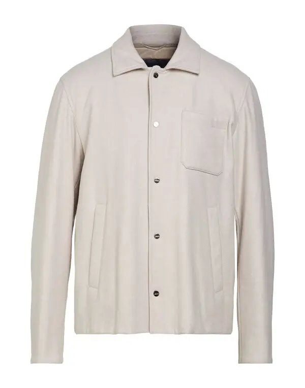 Herno Jacket Ivory Size Recycled Wool, Lyocell, Polyamide, Polyurethane