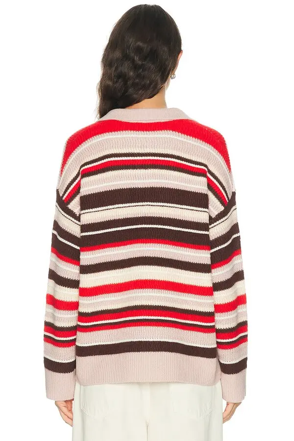 Sablyn Billie Relaxed Collared Sweater