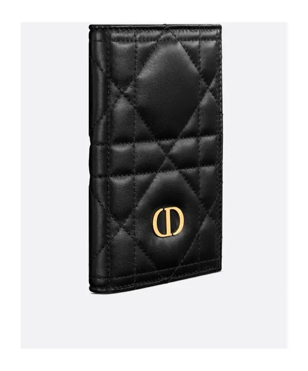 Dior Miss Caro Passport Holder - Black