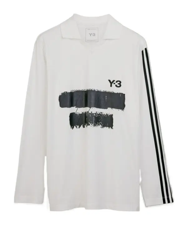Y3 Graphic Logo Long Sleeve T-shirt