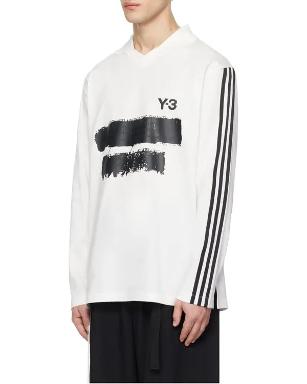 Y3 Graphic Logo Long Sleeve T-shirt