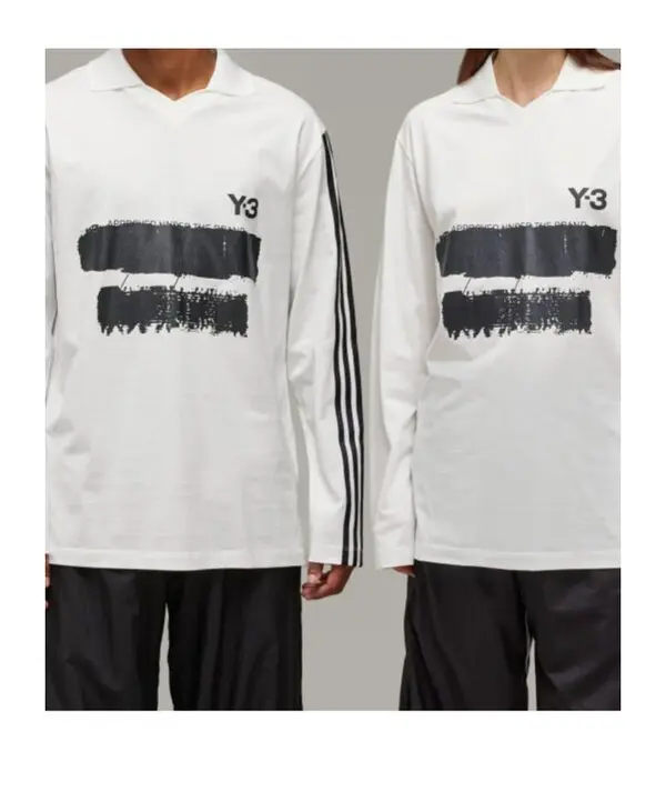 Y3 Graphic Logo Long Sleeve T-shirt