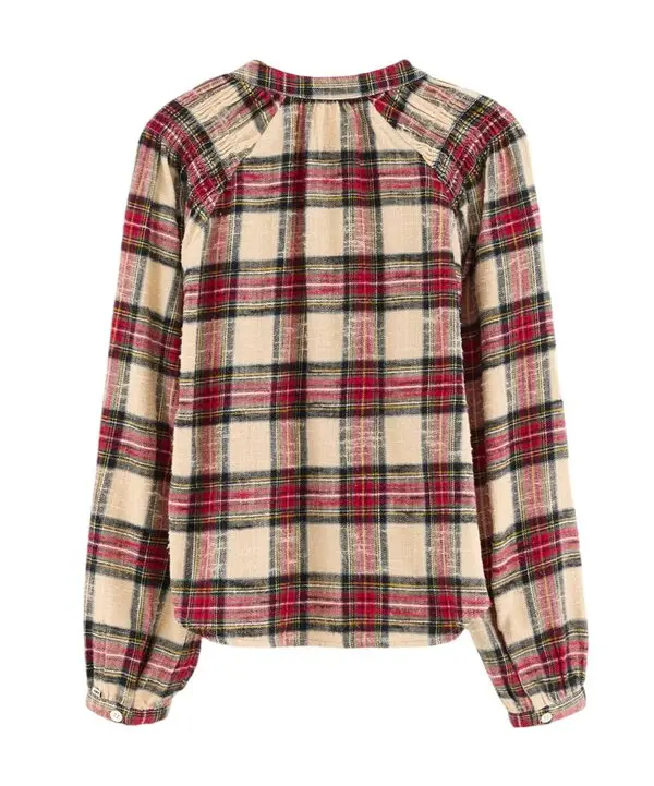 BELLEROSE Plaid Button-up Shirt